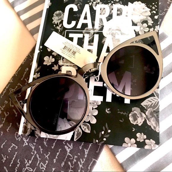 Accessories | New Gunmetal Cat Eye Sunnies | Poshmark